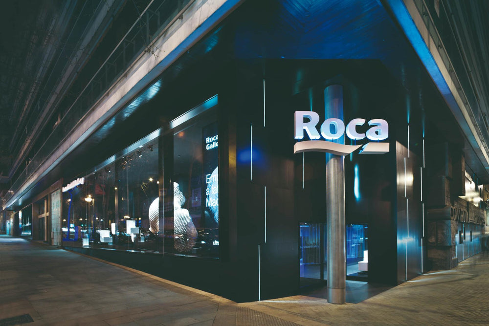 Roca - Inodoro completo suspendido compacto the gap round Rimless® con ...